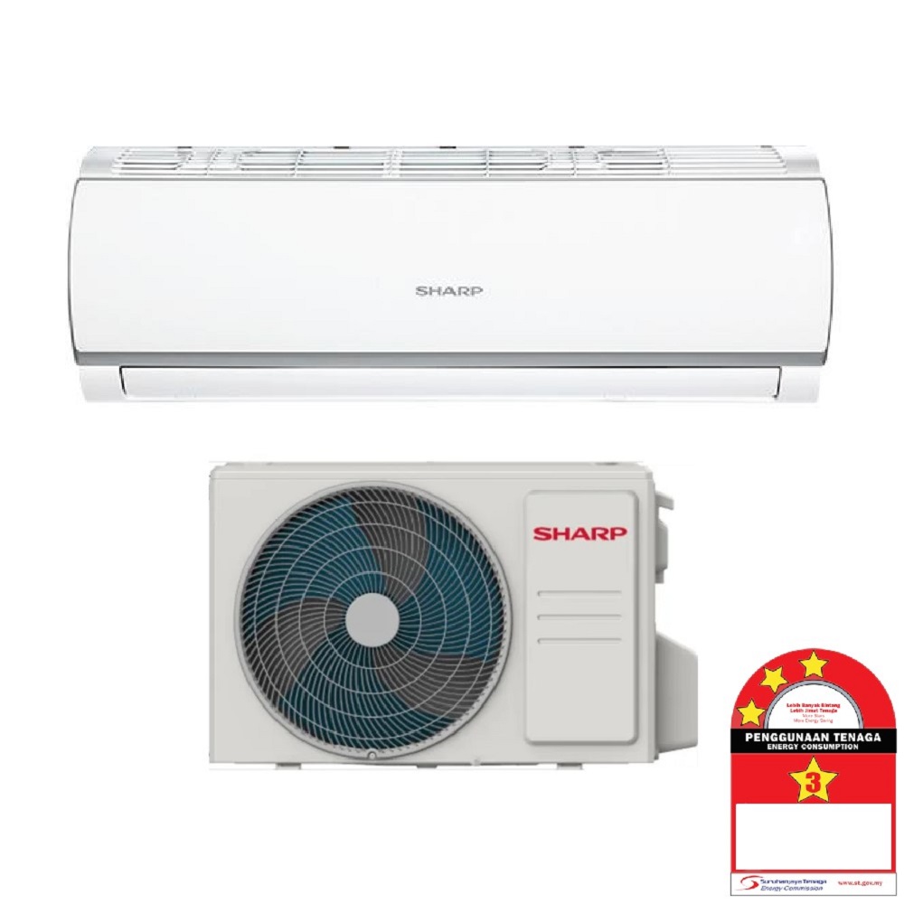 SHARP AHA12XCD 1.5HP R32 NON-INVERTER AIR CONDITIONER – UCMall